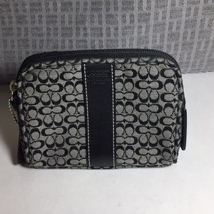 Coach | Bags | Coach Signature Small Cosmetic Case | Poshmark